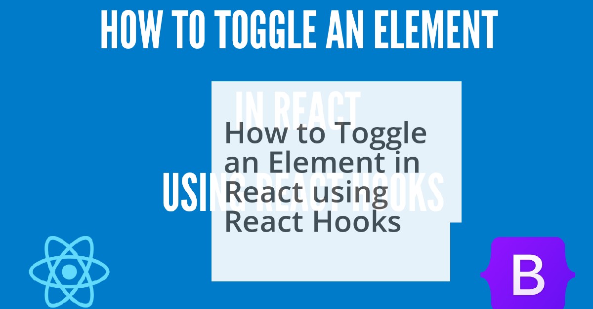 React Jobs di LinkedIn: How to Toggle an Element in React using React Hooks React Jobs di LinkedIn: How to Toggle an Element in React using React Hooks