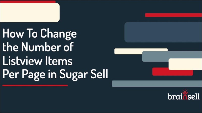 BrainSell on LinkedIn: How to Change the Number of Listview Items Per ... BrainSell on LinkedIn: How to Change the Number of Listview Items Per ...