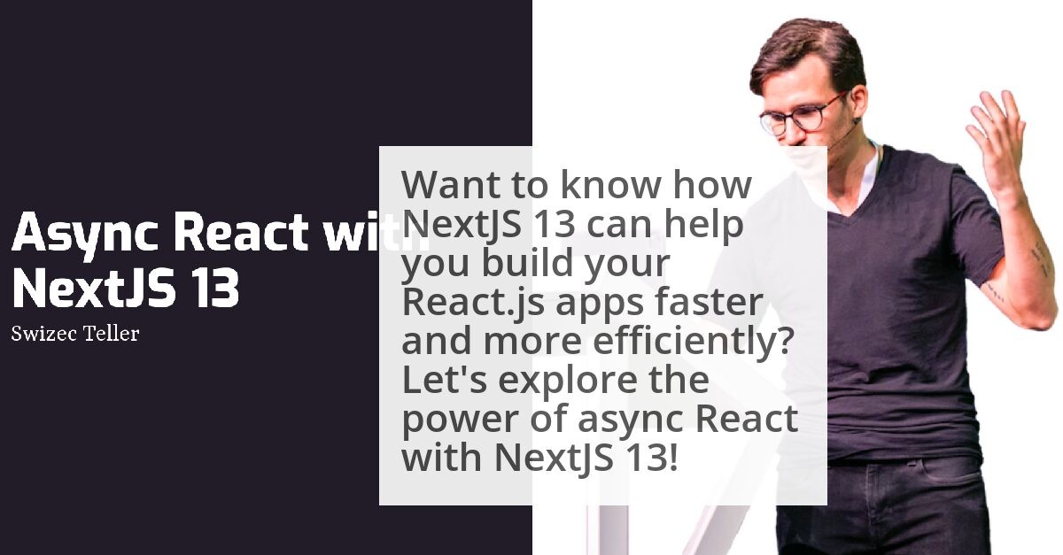 React Jobs on LinkedIn: Async React with NextJS 13 React Jobs on LinkedIn: Async React with NextJS 13