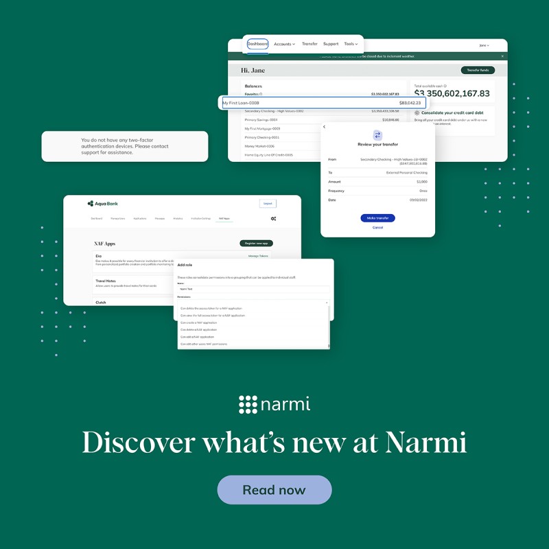 Narmi on LinkedIn: Discover what’s new at Narmi | Narmi Narmi on LinkedIn: Discover what’s new at Narmi | Narmi
