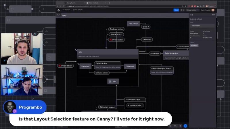 Stately on LinkedIn: Stately Stream: Modeling an editor feature Stately on LinkedIn: Stately Stream: Modeling an editor feature