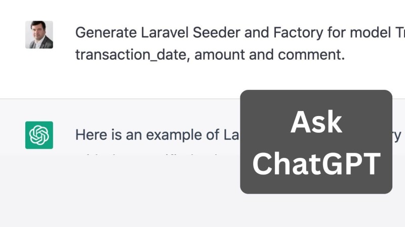 Laravel News on LinkedIn: How Would ChatGPT Generate Laravel Factories ... Laravel News on LinkedIn: How Would ChatGPT Generate Laravel Factories ...