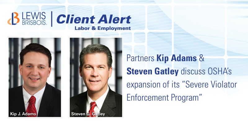 Kip Adams on LinkedIn: OSHA Announces Expansion of “Severe Violator ... Kip Adams on LinkedIn: OSHA Announces Expansion of “Severe Violator ...