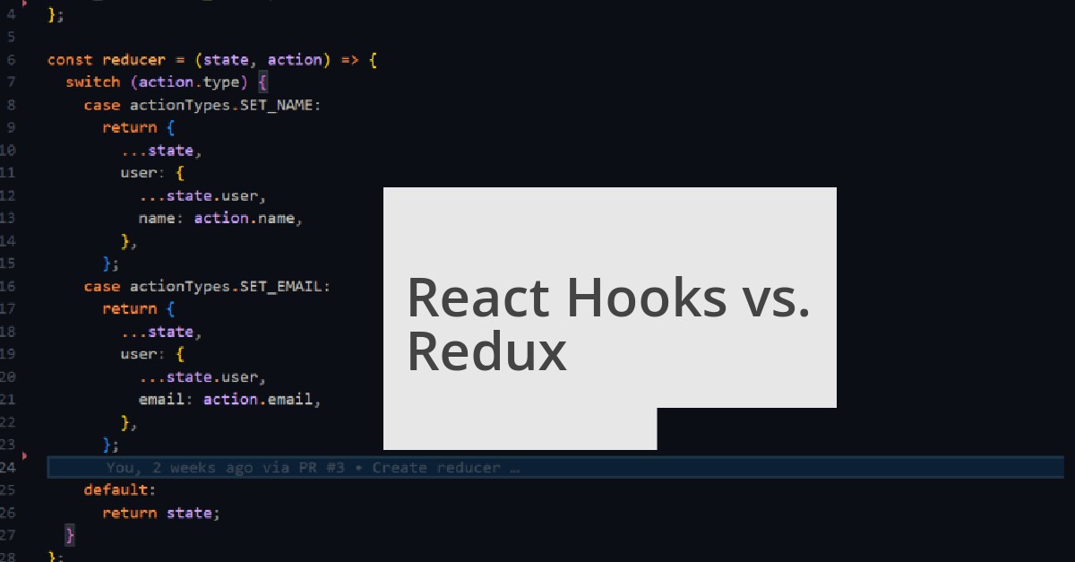 React Jobs on LinkedIn: React Hooks vs. Redux | 13 comments React Jobs on LinkedIn: React Hooks vs. Redux | 13 comments