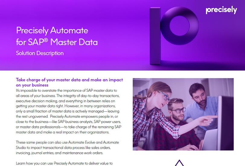 Winshuttle (now Precisely) on LinkedIn: Automating SAP® Master Data ... Winshuttle (now Precisely) on LinkedIn: Automating SAP® Master Data ...