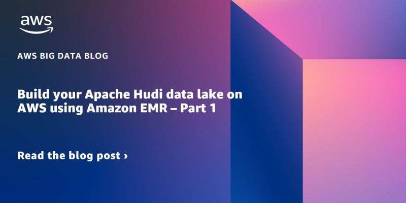 Danilo Poccia auf LinkedIn: Build your Apache Hudi data lake on AWS ... Danilo Poccia auf LinkedIn: Build your Apache Hudi data lake on AWS ...