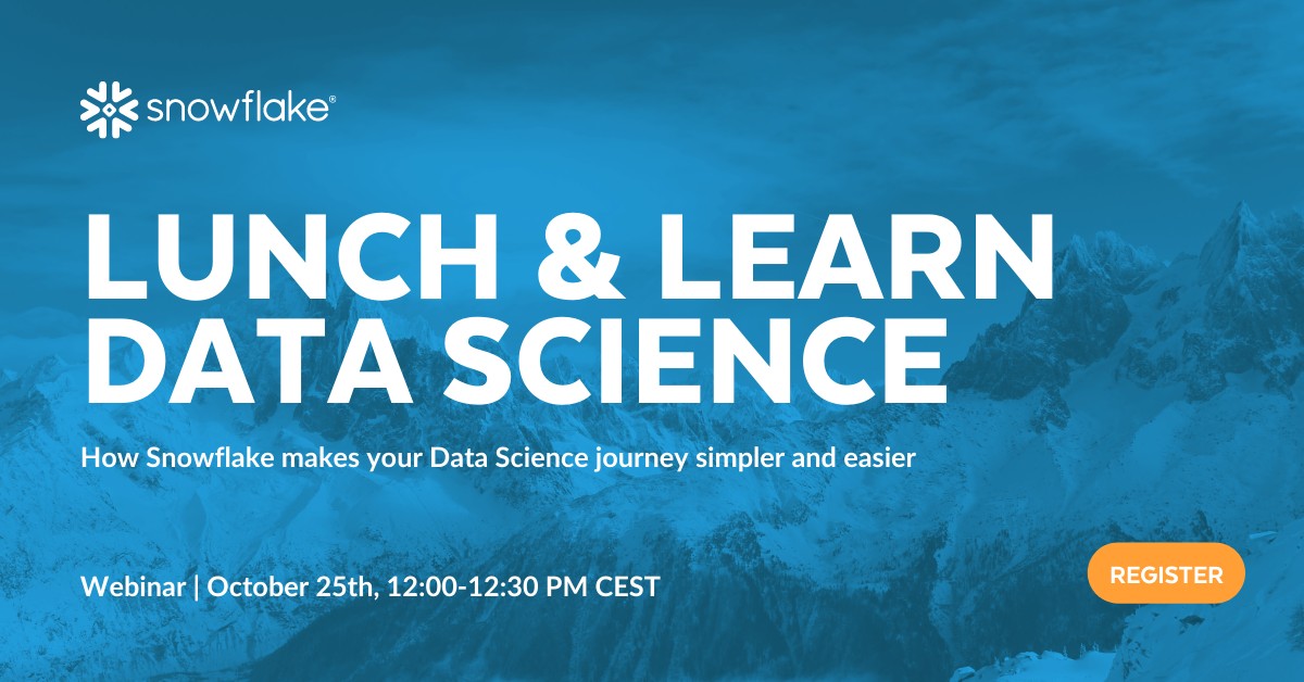 Jai Parmar on LinkedIn: Join us October 25th: Snowflake Data Science ... Jai Parmar on LinkedIn: Join us October 25th: Snowflake Data Science ...