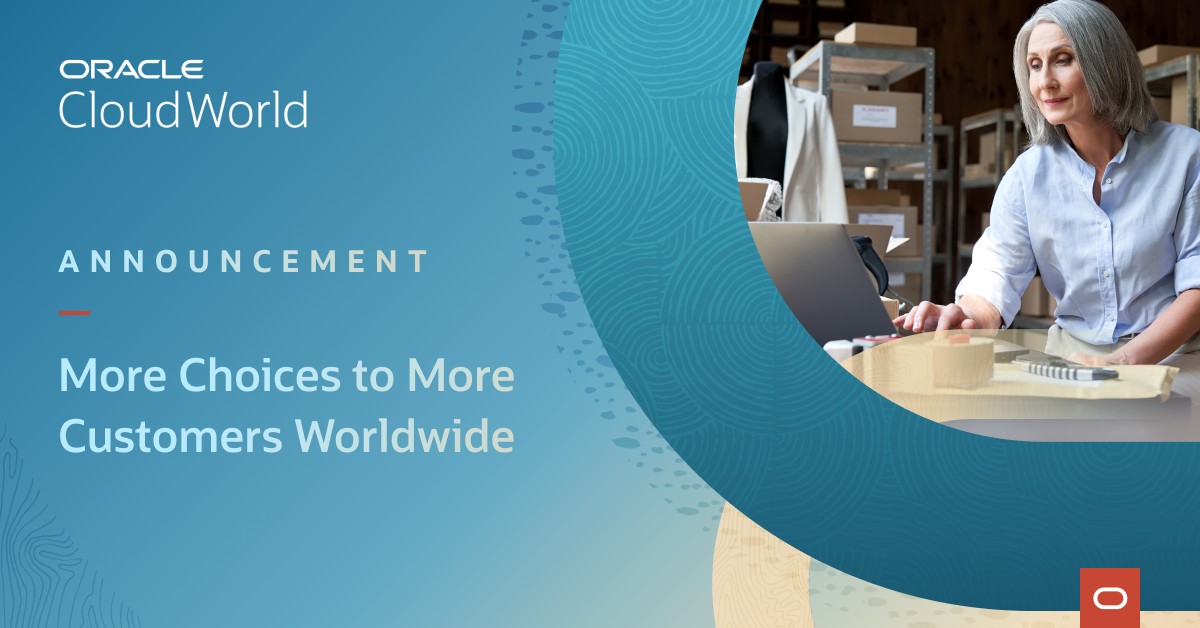 Charif Mouttaki auf LinkedIn: Oracle Distributed Cloud Delivers More ... Charif Mouttaki auf LinkedIn: Oracle Distributed Cloud Delivers More ...