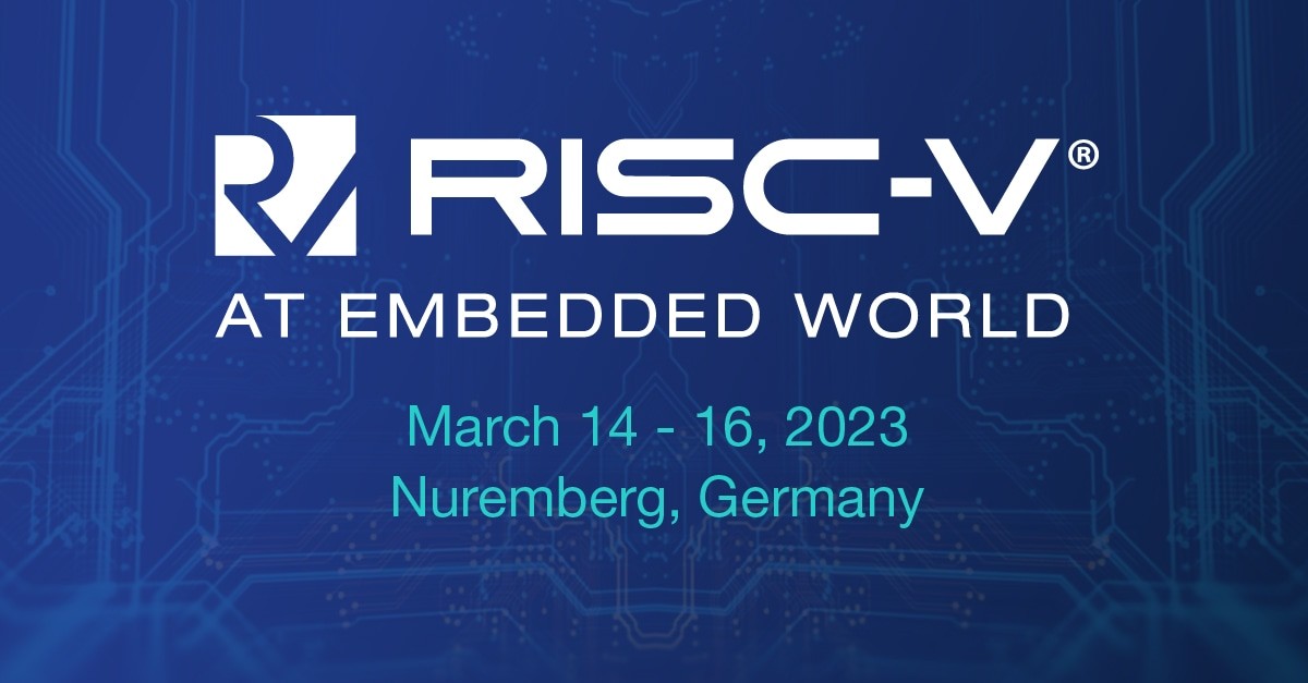 RISC-V International on LinkedIn: RISC-V at embedded world | LF Events RISC-V International on LinkedIn: RISC-V at embedded world | LF Events