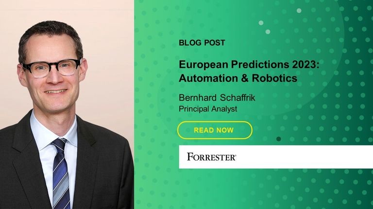 Ian Bruce, Ph.D. on LinkedIn: European Predictions 2023: Automation ... Ian Bruce, Ph.D. on LinkedIn: European Predictions 2023: Automation ...