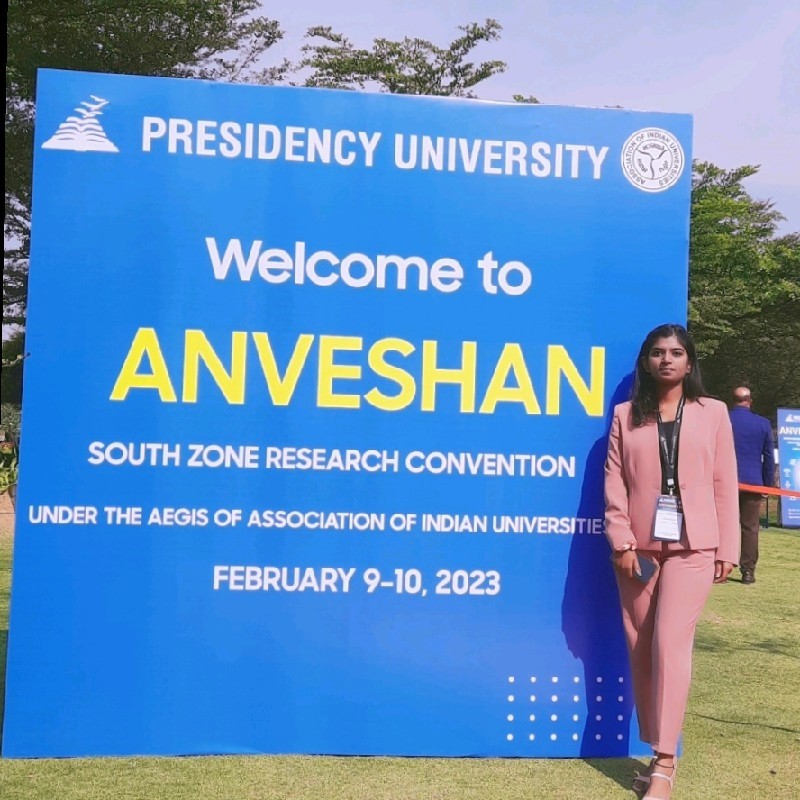 Vaishnavi Reddy H - Presidency University Bangalore - Bengaluru ... Vaishnavi Reddy H - Presidency University Bangalore - Bengaluru ...