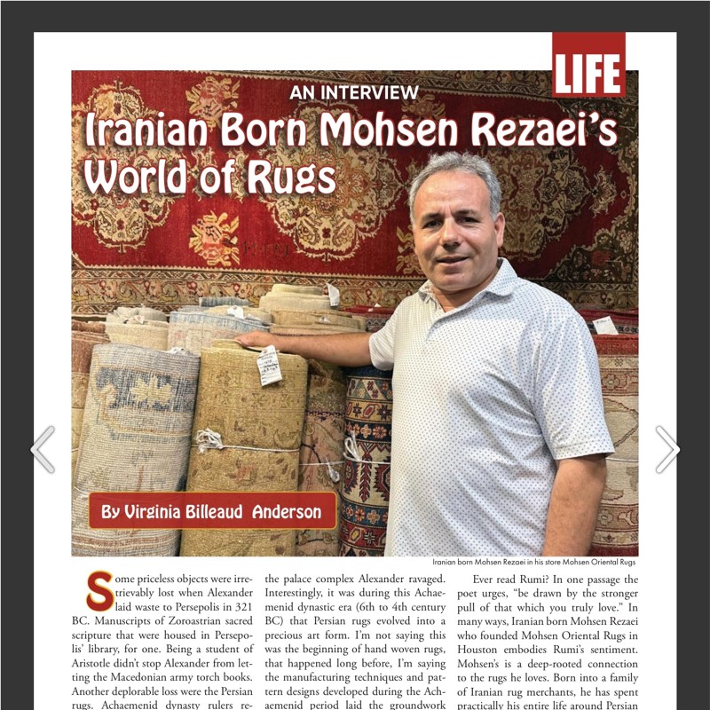 Mohsen Rezaei - President - Mohsen Oriental Rugs | LinkedIn Mohsen Rezaei - President - Mohsen Oriental Rugs | LinkedIn