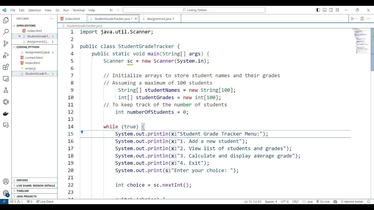 Maasandram Murali on LinkedIn: #vaultofcodes #java #coding #learing Maasandram Murali on LinkedIn: #vaultofcodes #java #coding #learing