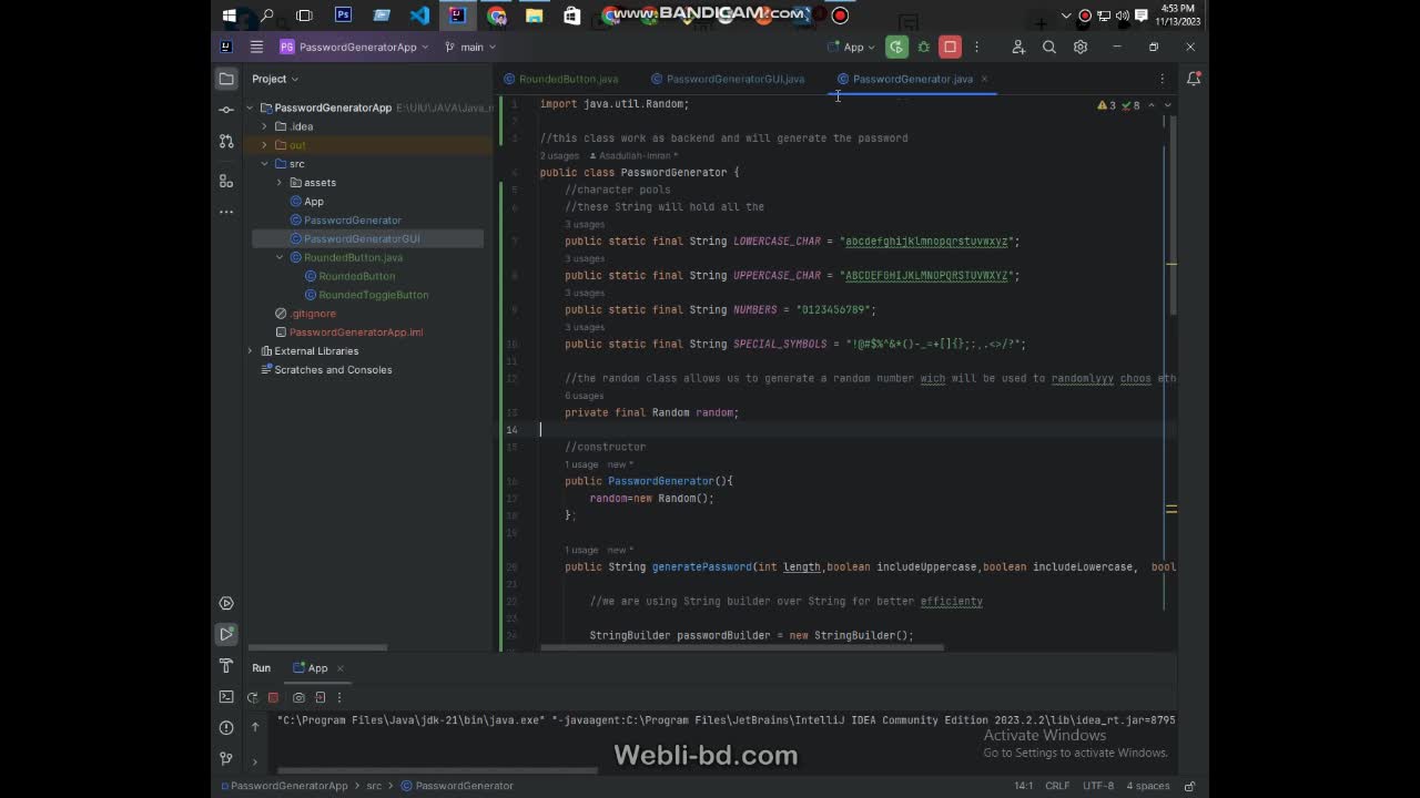 Asadullah Imran on LinkedIn: #java #passwordgenerator #opensource # ... Asadullah Imran on LinkedIn: #java #passwordgenerator #opensource # ...