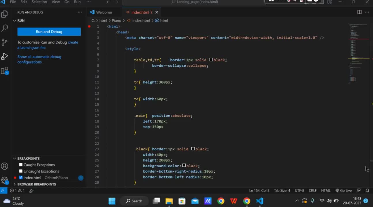 Movva Hemchand on LinkedIn: Project-2: Creating the Piano outline by ... Movva Hemchand on LinkedIn: Project-2: Creating the Piano outline by ...