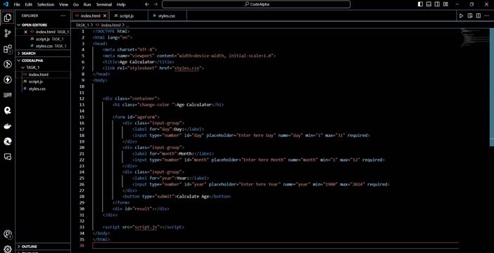 Krishna Mohan Yadav on LinkedIn: #codealpha #webdevelopment #javascript ... Krishna Mohan Yadav on LinkedIn: #codealpha #webdevelopment #javascript ...