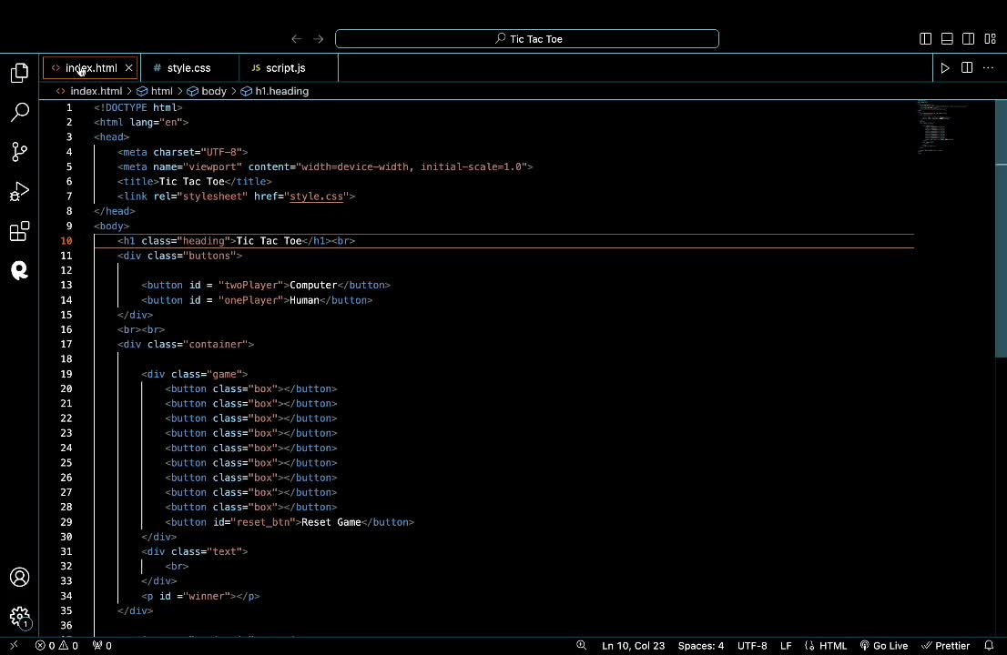 Aditya Kansal on LinkedIn: #webdevelopment #tictactoe #html #css # ... Aditya Kansal on LinkedIn: #webdevelopment #tictactoe #html #css # ...