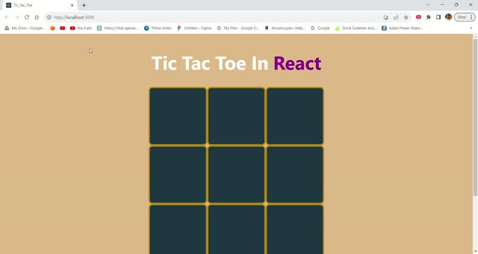 Ajin Thomas on LinkedIn: Just Built a Tic-Tac-Toe Game Using React! 🎉 ... Ajin Thomas on LinkedIn: Just Built a Tic-Tac-Toe Game Using React! 🎉 ...