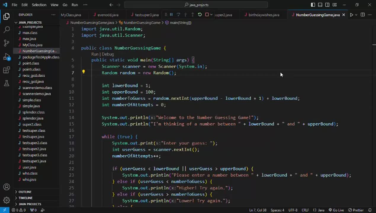 Dhanush N on LinkedIn: #javadevelopment #oasisinfobyte Dhanush N on LinkedIn: #javadevelopment #oasisinfobyte