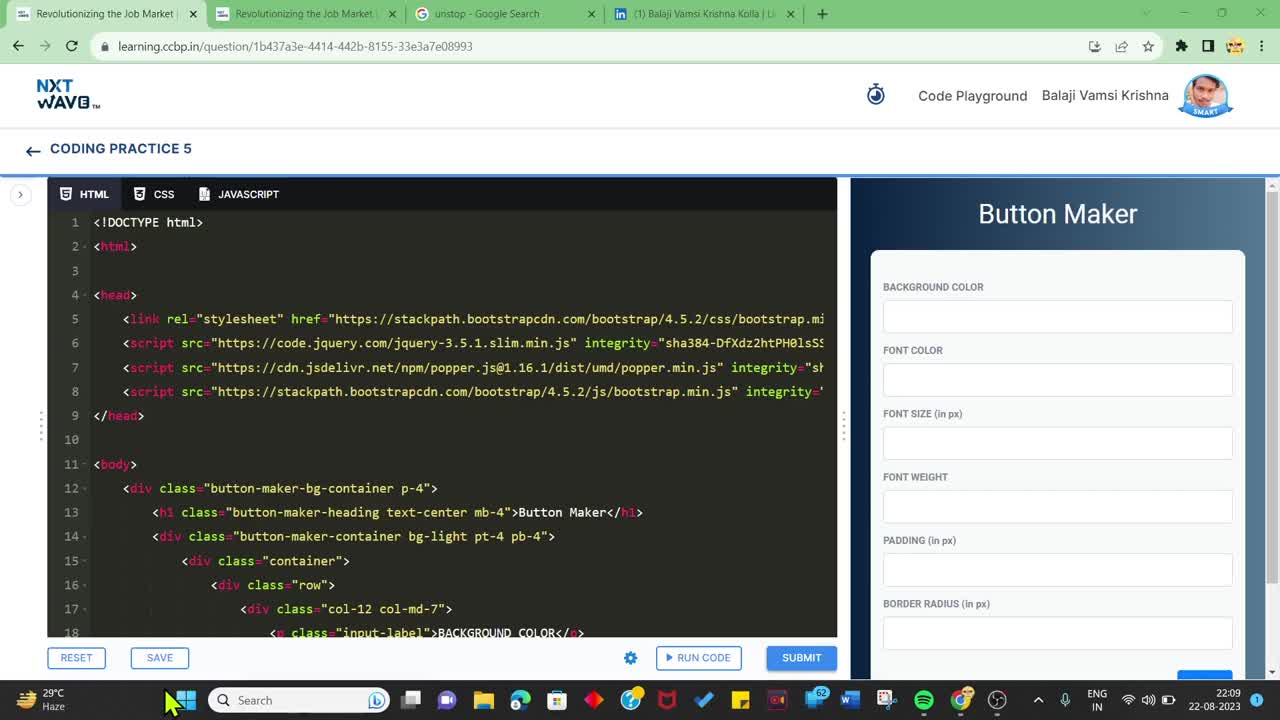 Balaji Vamsi Krishna Kolla on LinkedIn: #nxtwave #html #css #javascript ... Balaji Vamsi Krishna Kolla on LinkedIn: #nxtwave #html #css #javascript ...