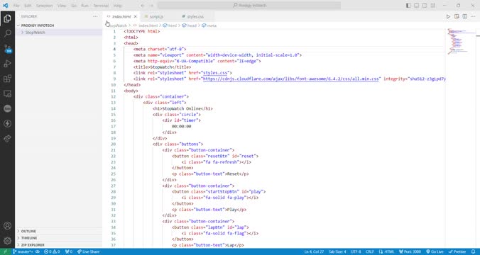 GOPIKA K on LinkedIn: #webdevelopment #html #css #javascript #stopwatch ... GOPIKA K on LinkedIn: #webdevelopment #html #css #javascript #stopwatch ...