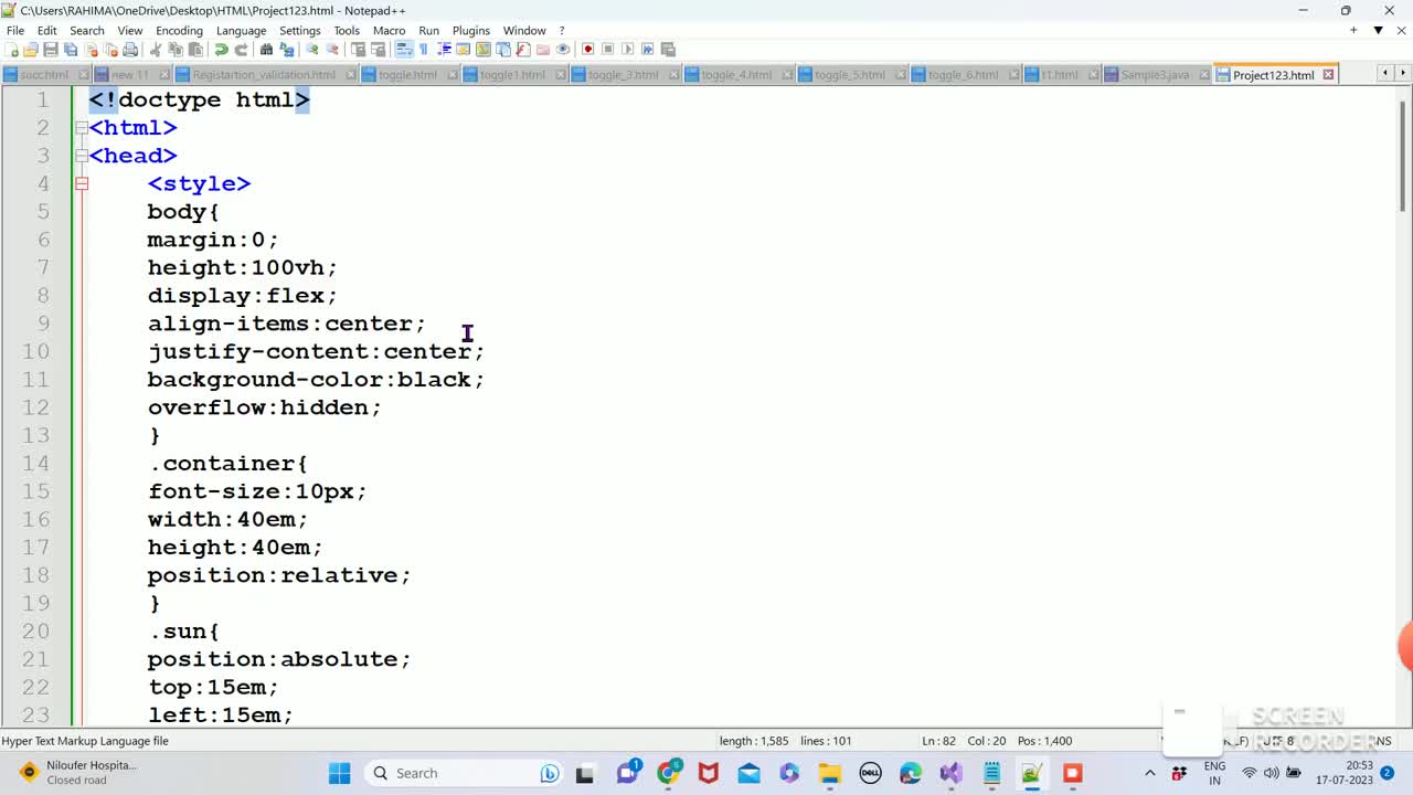 Shaik Rahima on LinkedIn: #html5 #css3 #webanimation #htmlcssmagic # ... Shaik Rahima on LinkedIn: #html5 #css3 #webanimation #htmlcssmagic # ...