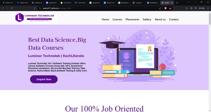 Aswin T T on LinkedIn: #connections #luminarclone #html5 #css3 # ... Aswin T T on LinkedIn: #connections #luminarclone #html5 #css3 # ...
