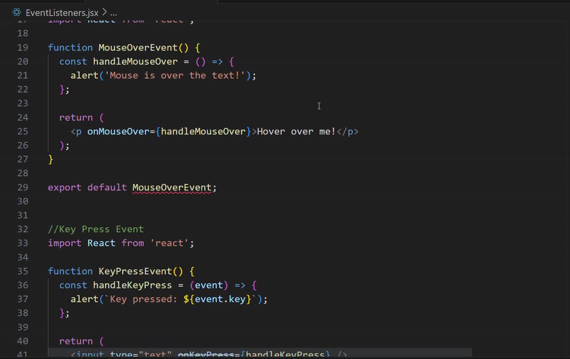HANUMESH KULKARNI on LinkedIn: EVENT LISTENERS In React, event ... HANUMESH KULKARNI on LinkedIn: EVENT LISTENERS In React, event ...