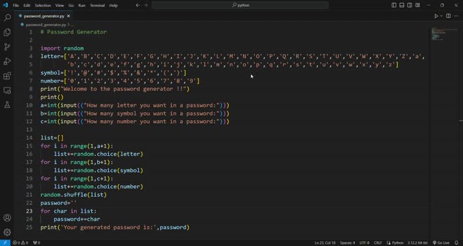 PRANAV HIMANSHU on LinkedIn: #codsoft #internship #password_generator # ... PRANAV HIMANSHU on LinkedIn: #codsoft #internship #password_generator # ...