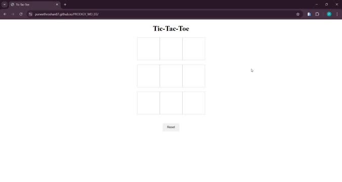 Puneeth Roshan Sangireddy on LinkedIn: #prodigy #tictactoe #gamedev # ... Puneeth Roshan Sangireddy on LinkedIn: #prodigy #tictactoe #gamedev # ...