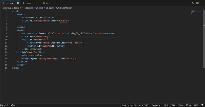 M sathwik Rao on LinkedIn: #html #css #javascript #internpe M sathwik Rao on LinkedIn: #html #css #javascript #internpe