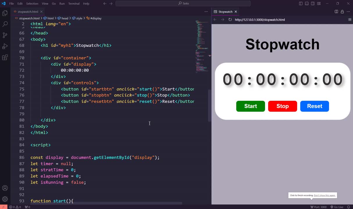 Gurvir Singh on LinkedIn: #html5 #css3 #javascript #stopwatch #frontend ... Gurvir Singh on LinkedIn: #html5 #css3 #javascript #stopwatch #frontend ...