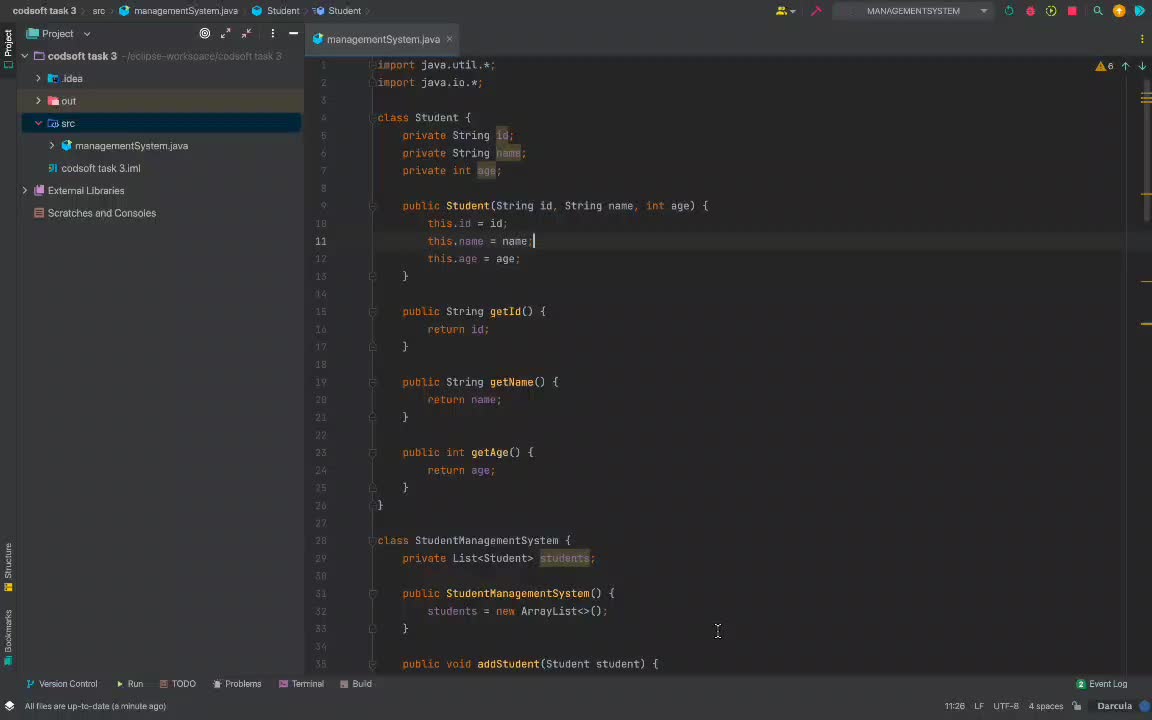 Aditya Ranjan on LinkedIn: #codsoft #codsoftinternship #javaprogramming Aditya Ranjan on LinkedIn: #codsoft #codsoftinternship #javaprogramming