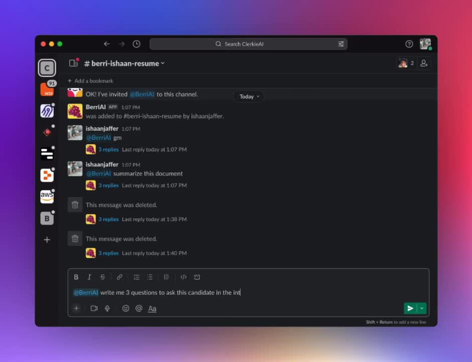 Ishaan Jaffer on LinkedIn: #berriai #chatgpt #data #ai #resume # ... Ishaan Jaffer on LinkedIn: #berriai #chatgpt #data #ai #resume # ...