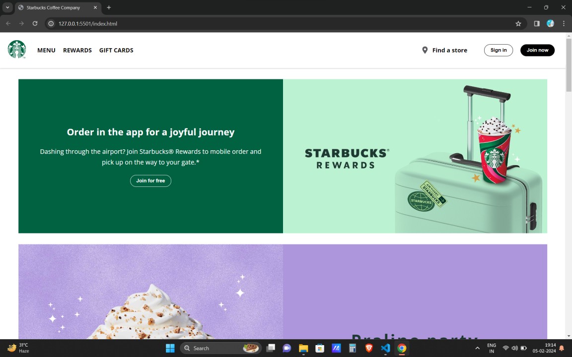 Sourav Ramesh on LinkedIn: #webdevelopment #html #css #starbucksclone # ... Sourav Ramesh on LinkedIn: #webdevelopment #html #css #starbucksclone # ...