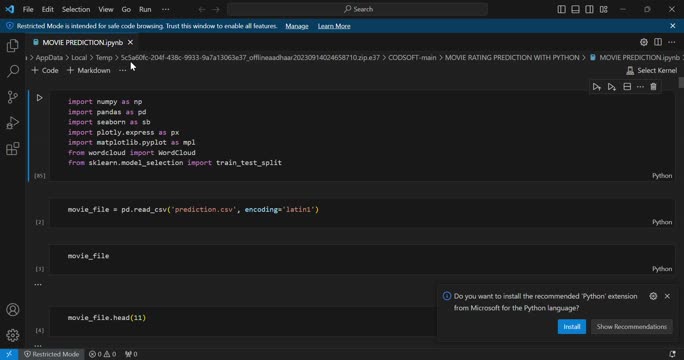 Dhanush Gupta on LinkedIn: #codesoft Dhanush Gupta on LinkedIn: #codesoft