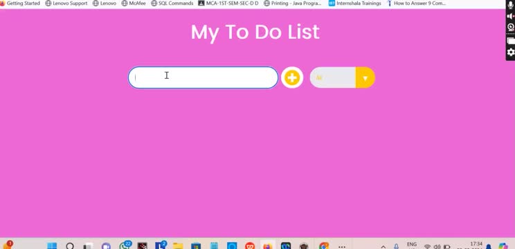 Vandana Kumari on LinkedIn: #html #css #javascript #internship #coding #to Vandana Kumari on LinkedIn: #html #css #javascript #internship #coding #to