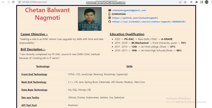 Chetan Nagmoti on LinkedIn: #connections #internship #webdevelopment # ... Chetan Nagmoti on LinkedIn: #connections #internship #webdevelopment # ...