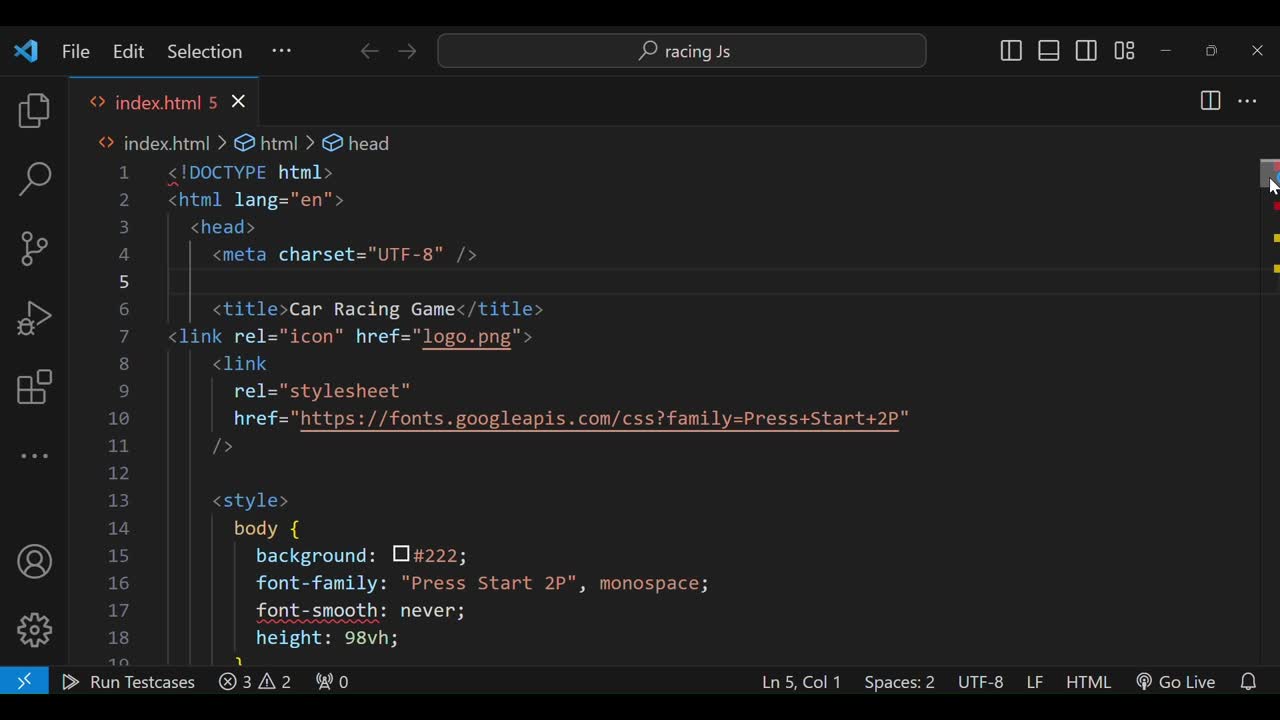 Md Ansh on LinkedIn: #html #css #javascript #gamedev #webdev #racinggame Md Ansh on LinkedIn: #html #css #javascript #gamedev #webdev #racinggame