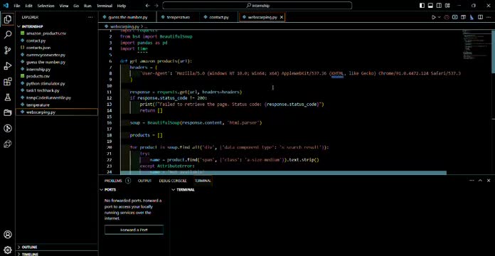 Yazhini R on LinkedIn: #internatprodigy #four #python Yazhini R on LinkedIn: #internatprodigy #four #python