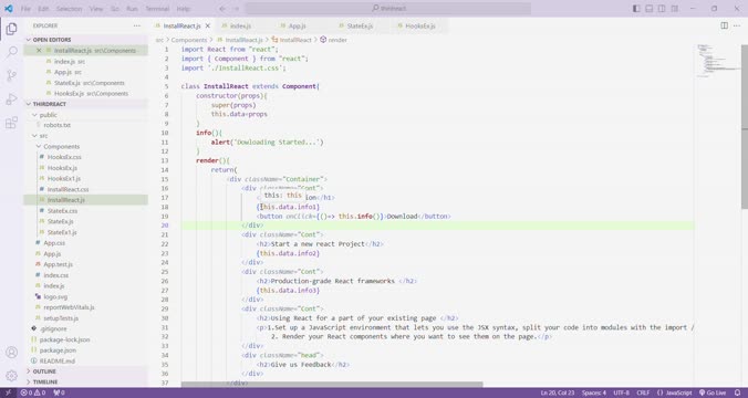 Launching my new React project. | Akanksha Kadam posted on the topic ... Launching my new React project. | Akanksha Kadam posted on the topic ...