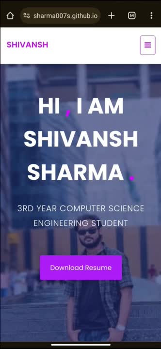 Shivansh Sharma on LinkedIn: #personalwebsite #portfolio #resume # ... Shivansh Sharma on LinkedIn: #personalwebsite #portfolio #resume # ...
