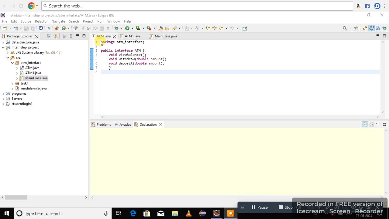 sowmiya R on LinkedIn: #task2 #internship #javaprogramming sowmiya R on LinkedIn: #task2 #internship #javaprogramming