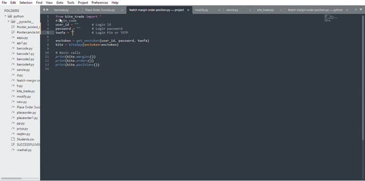 Trupti Kanade on LinkedIn: #python #project #kite Trupti Kanade on LinkedIn: #python #project #kite