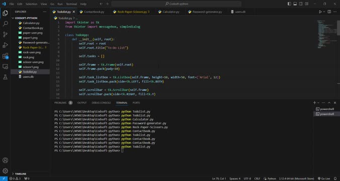 Manas Pal on LinkedIn: #codsoft #pythonprogramming Manas Pal on LinkedIn: #codsoft #pythonprogramming