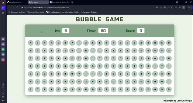 Mohammed Farooq on LinkedIn: #html #css #javascript #bubblegame # ... Mohammed Farooq on LinkedIn: #html #css #javascript #bubblegame # ...