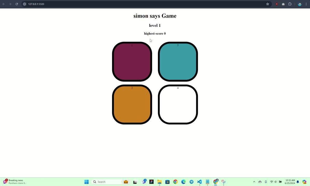 Mehedi Hasan Raju on LinkedIn: 🎬 Simon says Game - JavaScript practice ... Mehedi Hasan Raju on LinkedIn: 🎬 Simon says Game - JavaScript practice ...