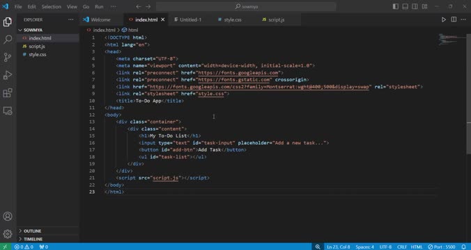 Mounika Pappala on LinkedIn: #internpe #webdevelopment #html #css # ... Mounika Pappala on LinkedIn: #internpe #webdevelopment #html #css # ...