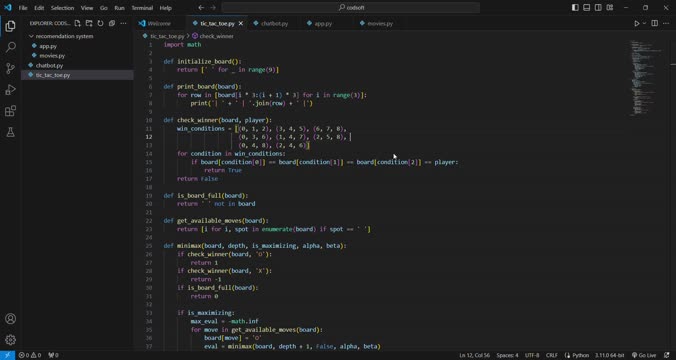 Vishal Pujar on LinkedIn: #gameboard #python #codsoft #tic_tac_toe Vishal Pujar on LinkedIn: #gameboard #python #codsoft #tic_tac_toe