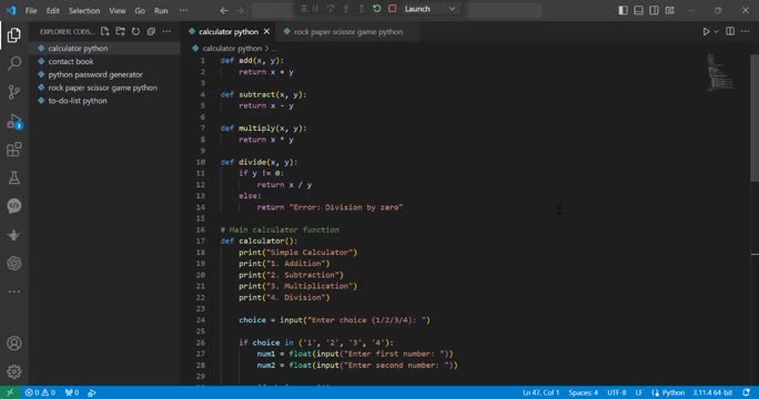 Anuchiya devi K on LinkedIn: #python #codsoft #codsoftinternship # ... Anuchiya devi K on LinkedIn: #python #codsoft #codsoftinternship # ...